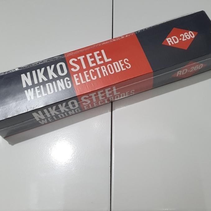 Jual TERJANGKAU KAWAT LAS LISTRIK NIKKO STEEL RD-260 2,6MM 2.6 MM ISI 5 KG | Shopee Indonesia