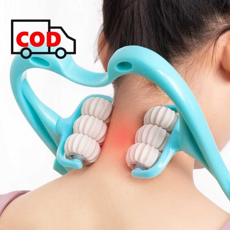 Jual Pemijat Leher Manual Alat Pijat Pundak Lengan Bola Putar Relaksasi Bebas Pegal Praktis ...