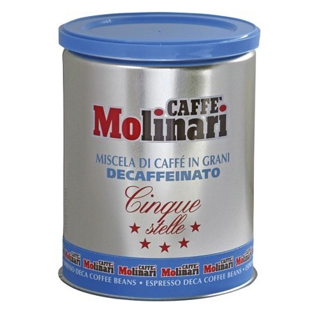 Jual Caffe Molinari Coffee Decaf Bubuk Kopi Rendah Kafein 250 Gr | Shopee Indonesia