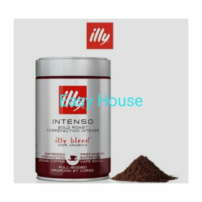 Jual Kopi Illy/Ground Coffee Illy Intenso/Bubuk Kopi Illy Premium 250gram | Shopee Indonesia