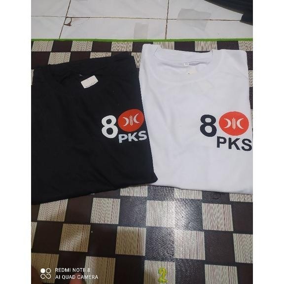 Jual PRODUK BARU kaos pks / kaos partai pks no 8 / kaos logo pks ...