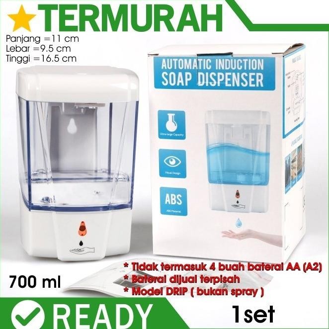 Jual Soap Dispenser Otomatis Tempat Automatic Sabun Hand Sanitizer ...