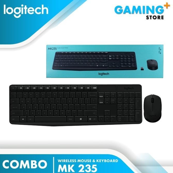 Jual Logitech MK235 / MK 235 Wireless Keyboard Mouse Combo | Shopee Indonesia