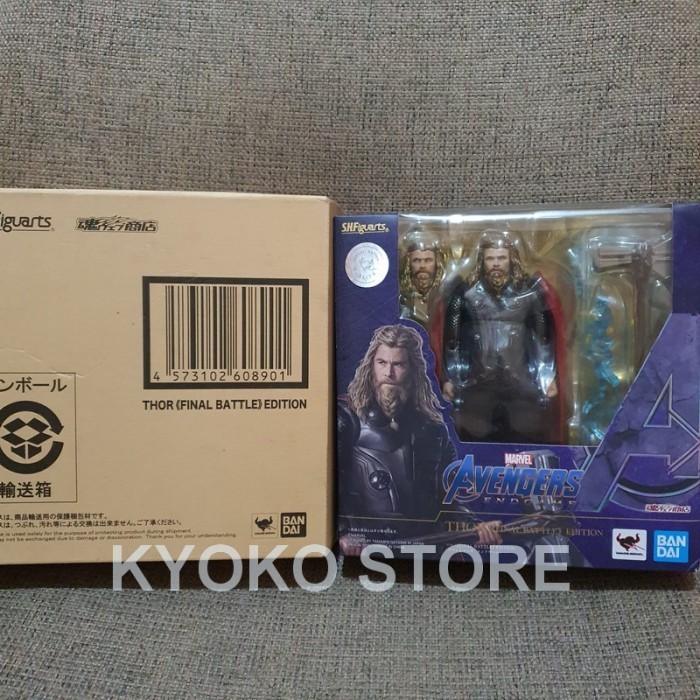 Jual Shf Thor Final Battle Edition Marvel Avengers Endgame | Shopee ...