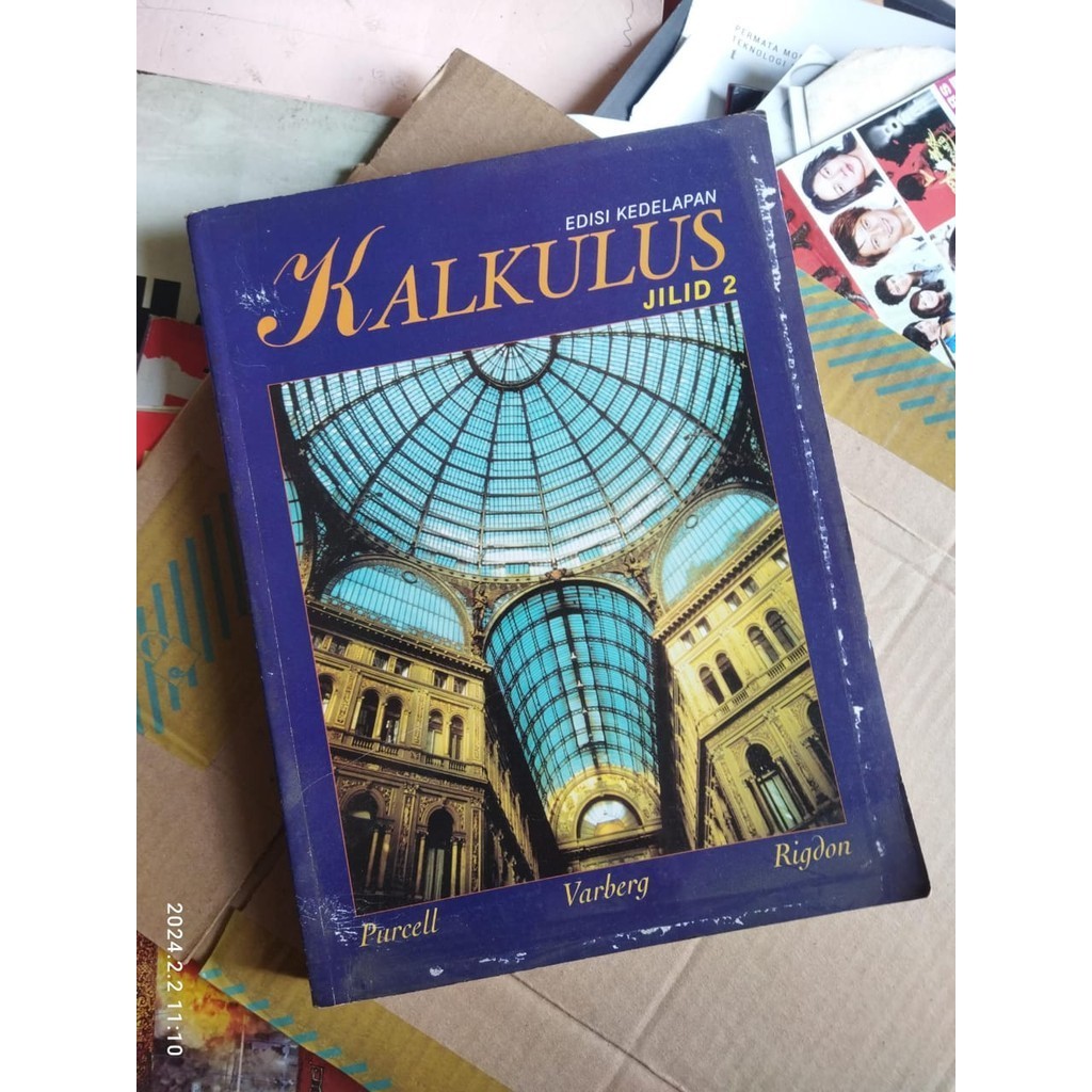 Jual Buku teks KALKULUS edisi ke-8 jilid 2. Edwin J. Purcell | Shopee ...