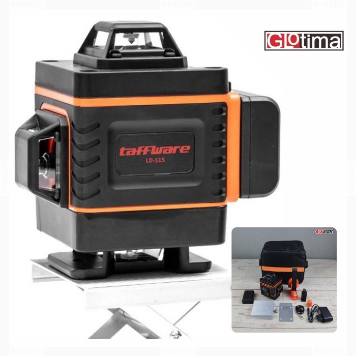 Jual Mesin Self Leveling 16 Line Laser Level 4D with Remote Waterpass ...