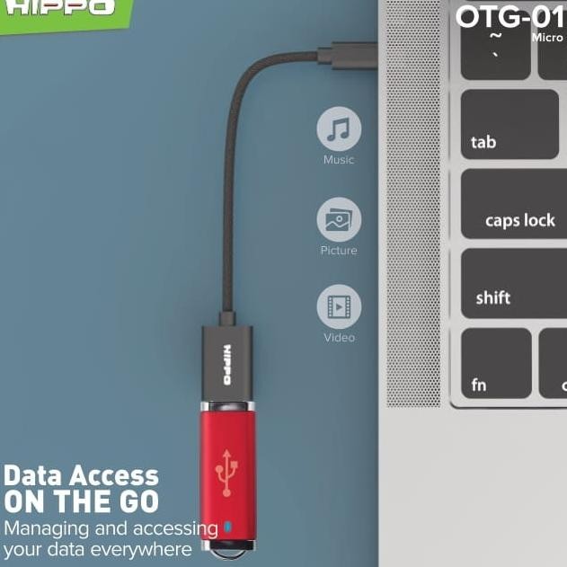 Jual HIPPO OTG - 01 Micro USB Kabel OTG Micro to USB 16cm | Shopee ...