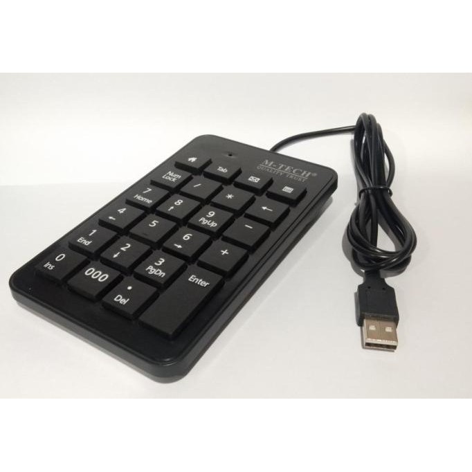 Jual Trendy Numeric Keypad Number pad USB High Quality ,, | Shopee ...