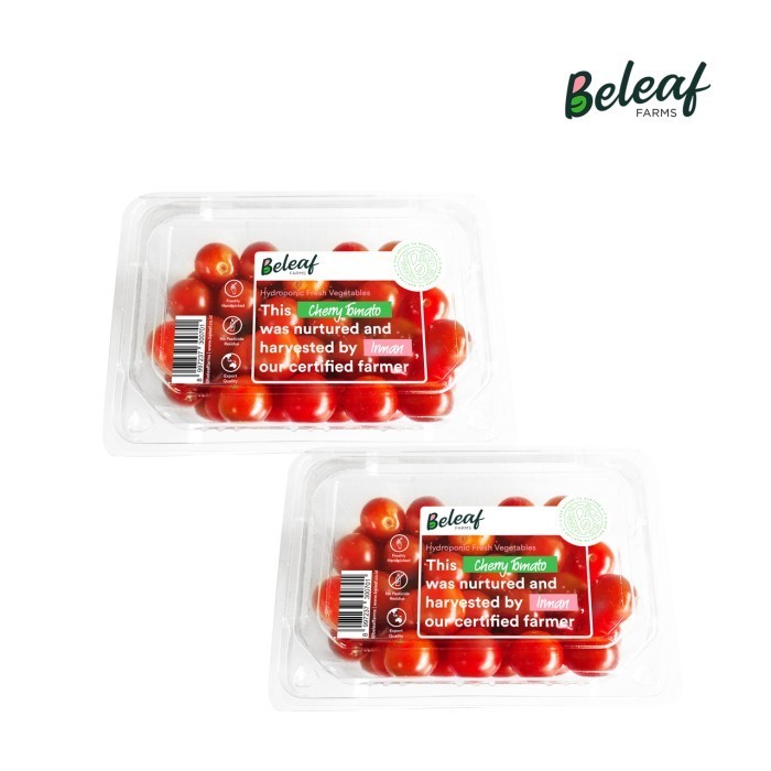 Jual Beleaf Farms Paket Bundling 2 Pack Tomat Ceri Hidroponik 250 gram ...