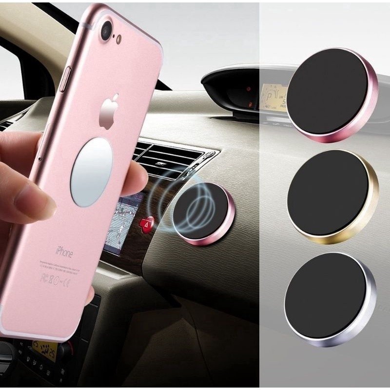 Jual Universal Magnet Car Mount Holder Dashboard - Holder Magnetic Air Vent - Magnetic Mobile ...