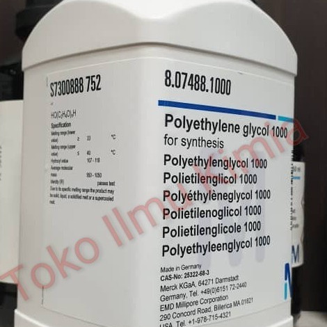 Jual PEG 1000 - Merck - Eceran 25 g | Shopee Indonesia