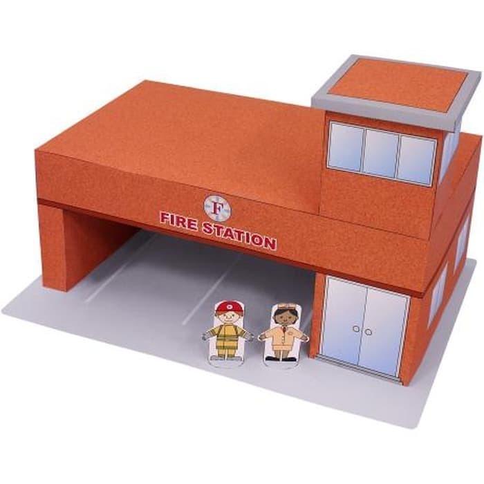 Jual Papercraft Diorama Pos Pemadam Kebakaran | Shopee Indonesia