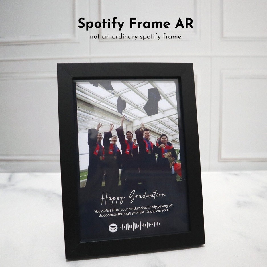 Jual XQP [GIFT KEREN] SPOTIFY FRAME AR - PIGURA VIDEO CUSTOM GIFT ...