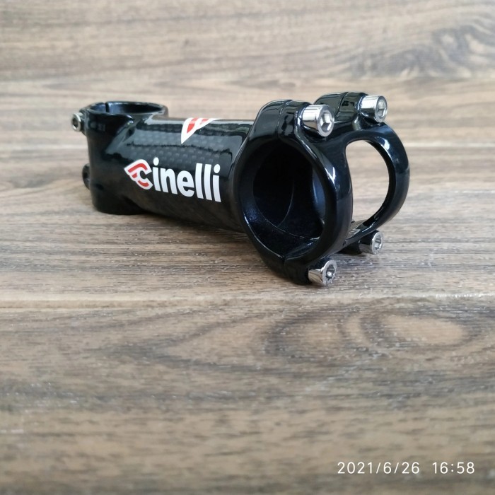 Jual New!! Cinelli Stem 100 mm 6 Derajat Oversize OS 31.8mm Glossy | Shopee Indonesia