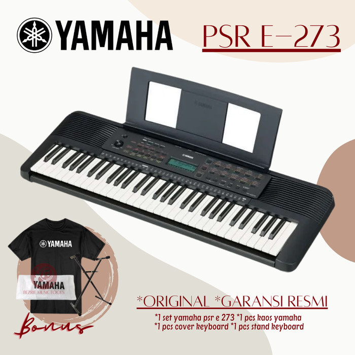 Jual NEW!!! Yamaha PSR-E273 Keyboard Portable Original Garansi Resmi ...