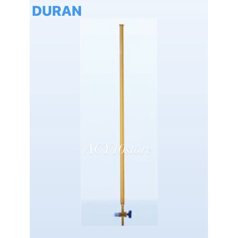 Jual Duran Burette/Buret, Amber, Glass Stopcock 10Ml, 25Ml, 50Ml, 100Ml ...