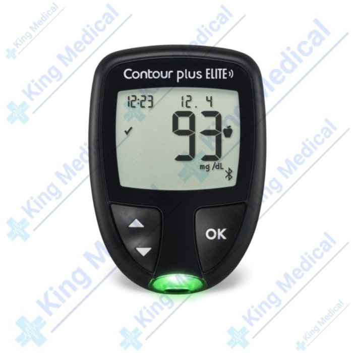 Jual Contour Plus Elite Meter (Alat Gula Darah) + 25 Test Strip ...