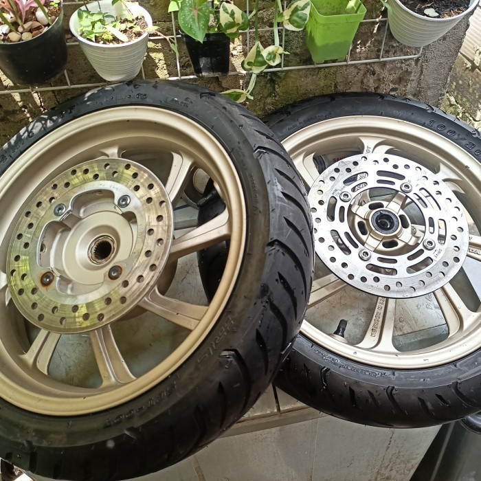 Jual Velg pcx honda pelek racing palang original ori copotan standar k ...