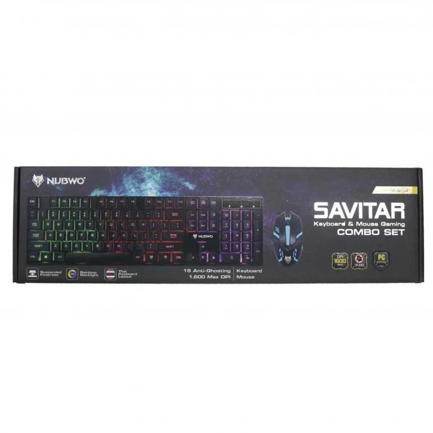 Jual PAKET GAMING KEYBOARD & MOUSE NUBWO NKM 623 - SAVITAR ANTI ...