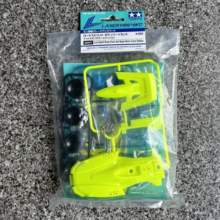 Jual Tamiya 95637 Lord Spirit Body Part Set Night Neon Laser | Shopee ...