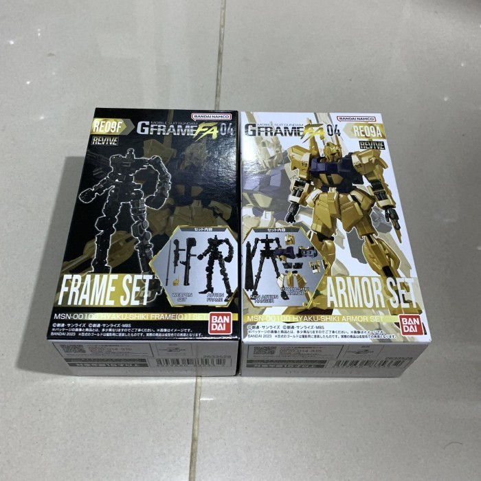 Jual Gframe Fa 04 - Gundam Hyaku Shiki Set | Shopee Indonesia