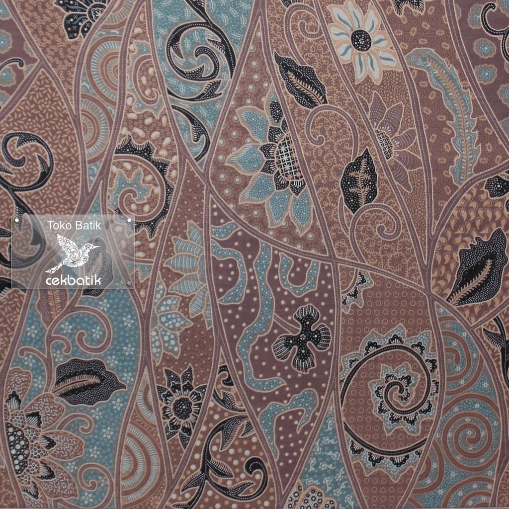 Jual kain batik - Kualitas Ekspor Motif Batik Balian Bunga Modern ...