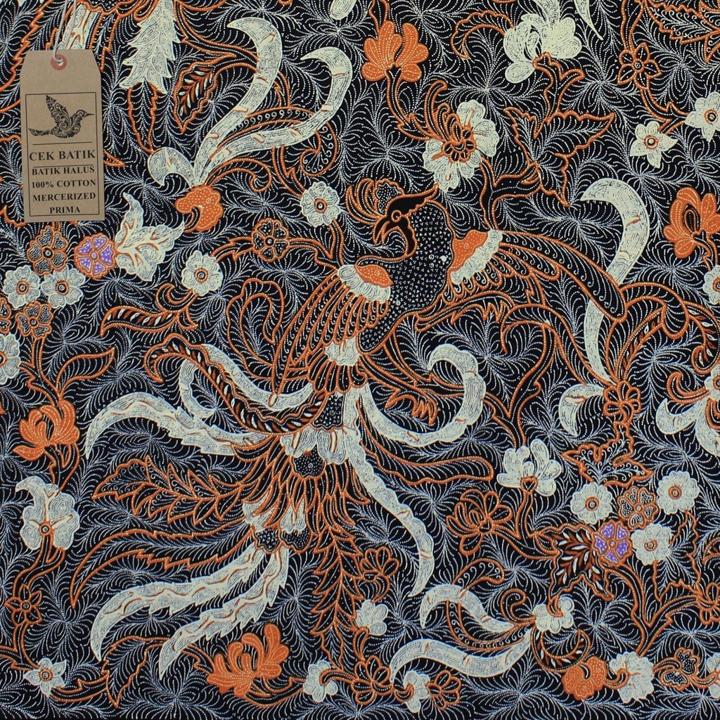 Jual Kain Batik - Motif Unik Burung Gradasi Suramadu | Shopee Indonesia