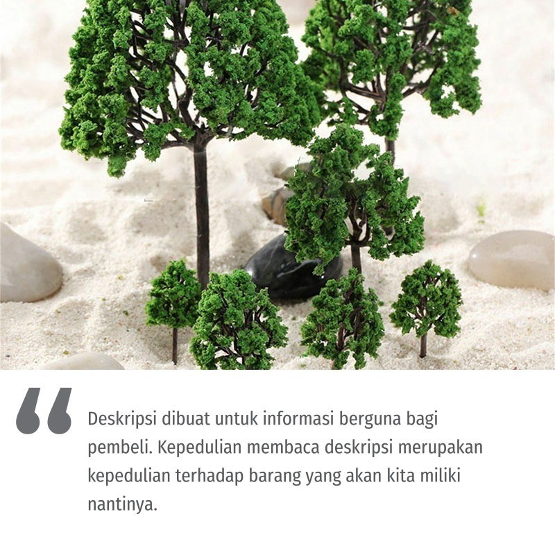 Jual Tanaman Miniatur Pohon Maket 3CM Sampai 15CM - B40II | Shopee ...