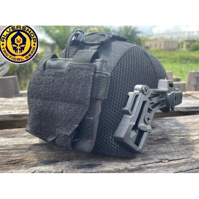 Jual Helm Kevlar Balistic Rail Raptor Lev 3A J Force Tactical Hitam ...
