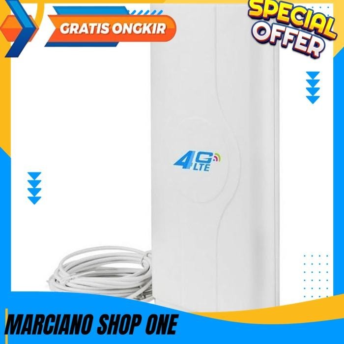 Jual OMNI MINIMAX G45 ANTENA EKSTERNAL 4G LTE 45DBI DENGAN KONEKTOR TS9 PRODUK KUALITAS BERKELAS ...