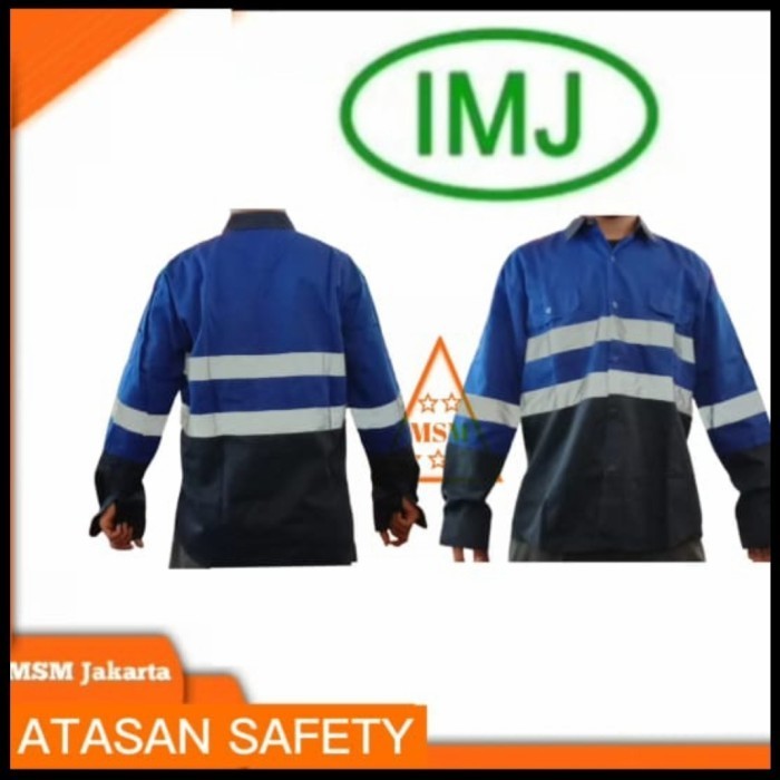 Jual WEARPACK ATASAN KERJA SAFETY KOMBINASI IMJ | Shopee Indonesia