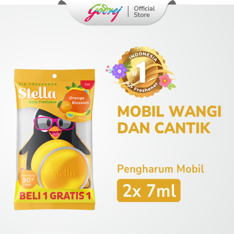 Jual Stella Daily Freshness Car Orange Blossom Beli 1 Gratis 1 ...