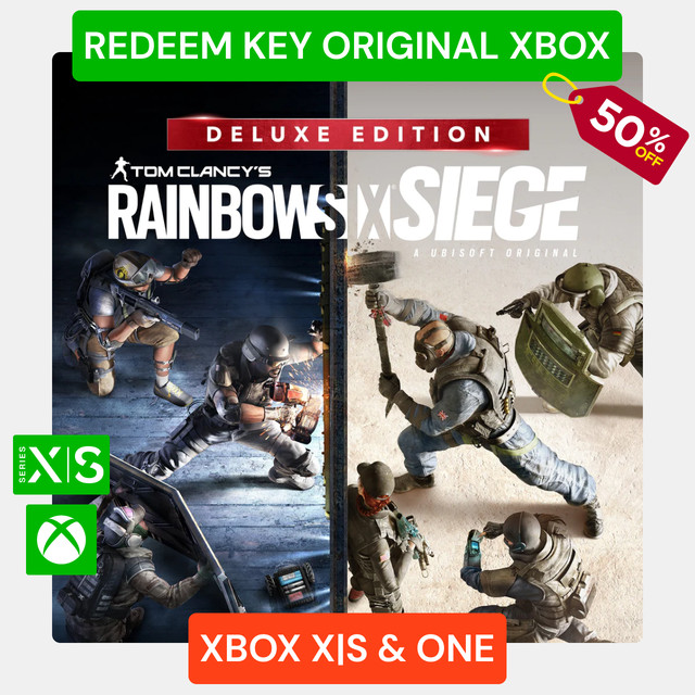 Jual RAINBOW SIX SIEGE R6 DELUXE EDITION UNTUK XBOX ONE XBOX S|X REDEEM ...