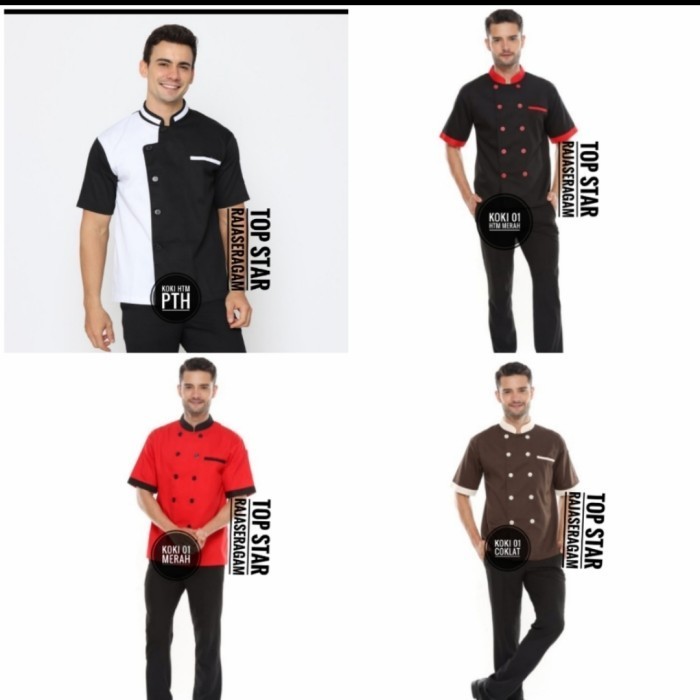 Jual Seragam Baju Koki / Chef | Shopee Indonesia