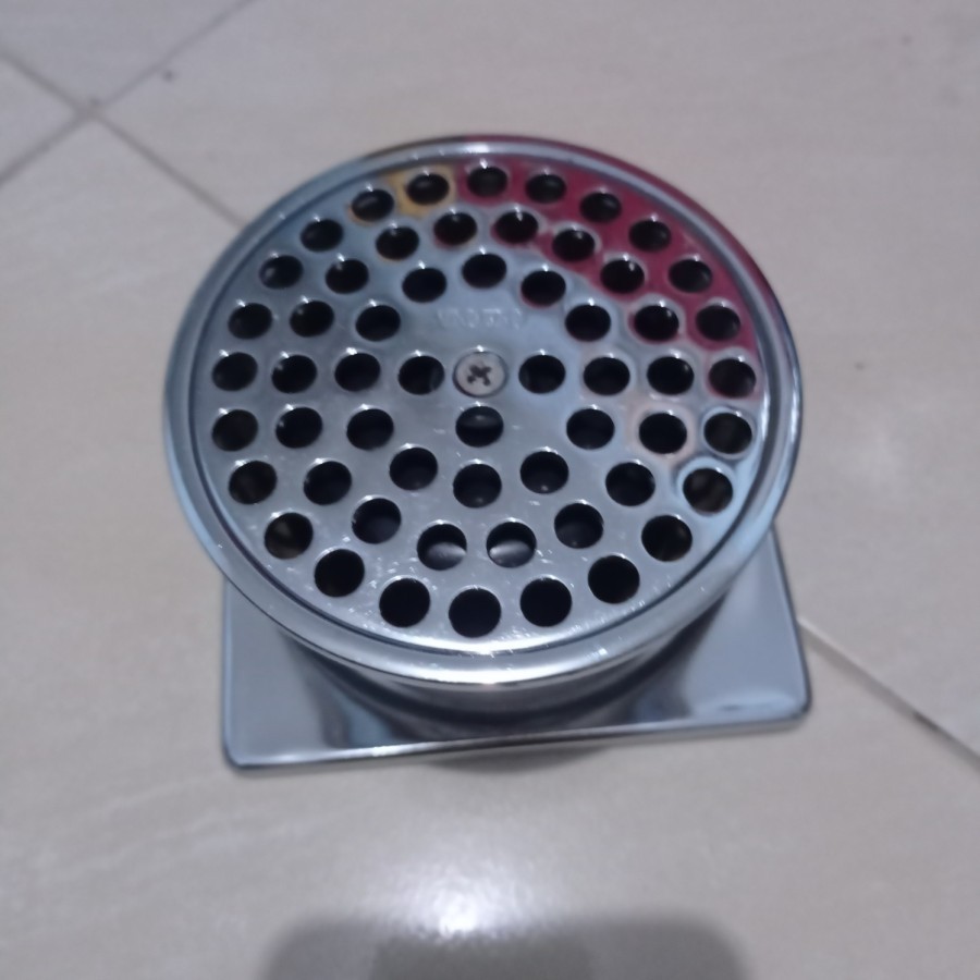 Jual Floor Drain With Square Flange TOTO TX1DBV1 | Shopee Indonesia