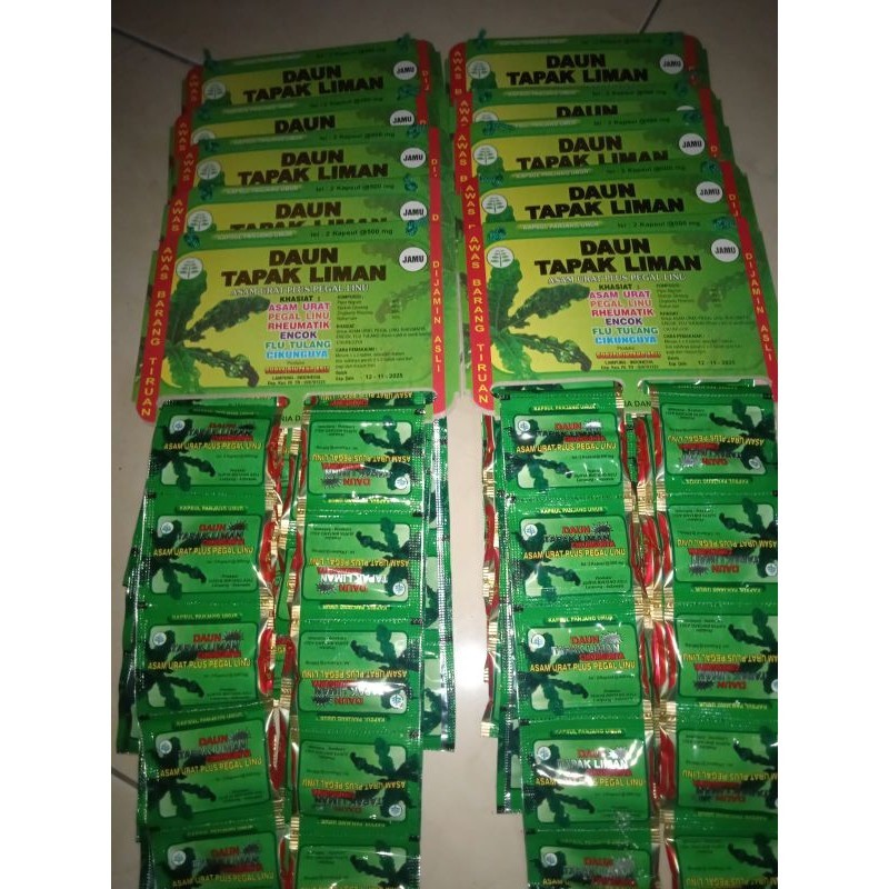 Jual "DAUN TAPAK LIMAN KAPSUL ORIGINAL" (GARANSI100% MUJARAB) | Shopee ...
