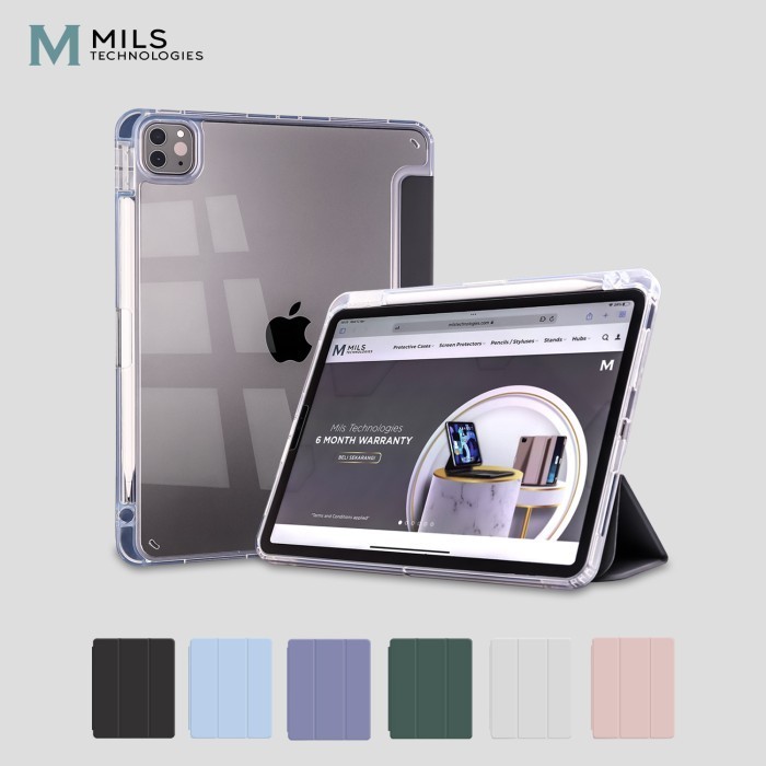 Jual Terlaris Mils Clear Shield Acrylic Case Ipad 9 10 Mini 6 Pro 11 12 ...
