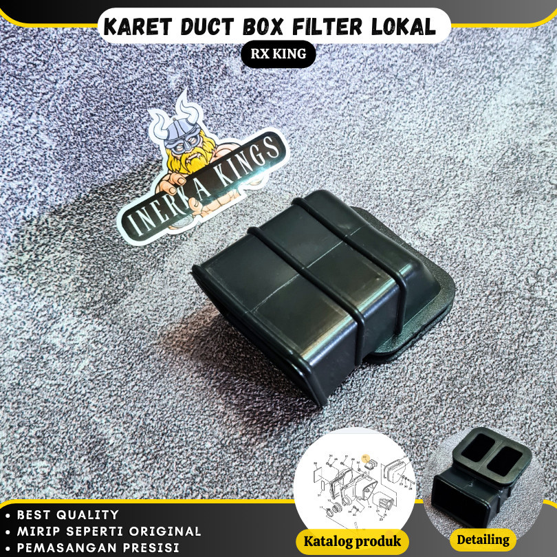 Jual Karet Duct Kotak Box Filter Lubah Hawa Atas Rx King Rxk CKD Lokal ...