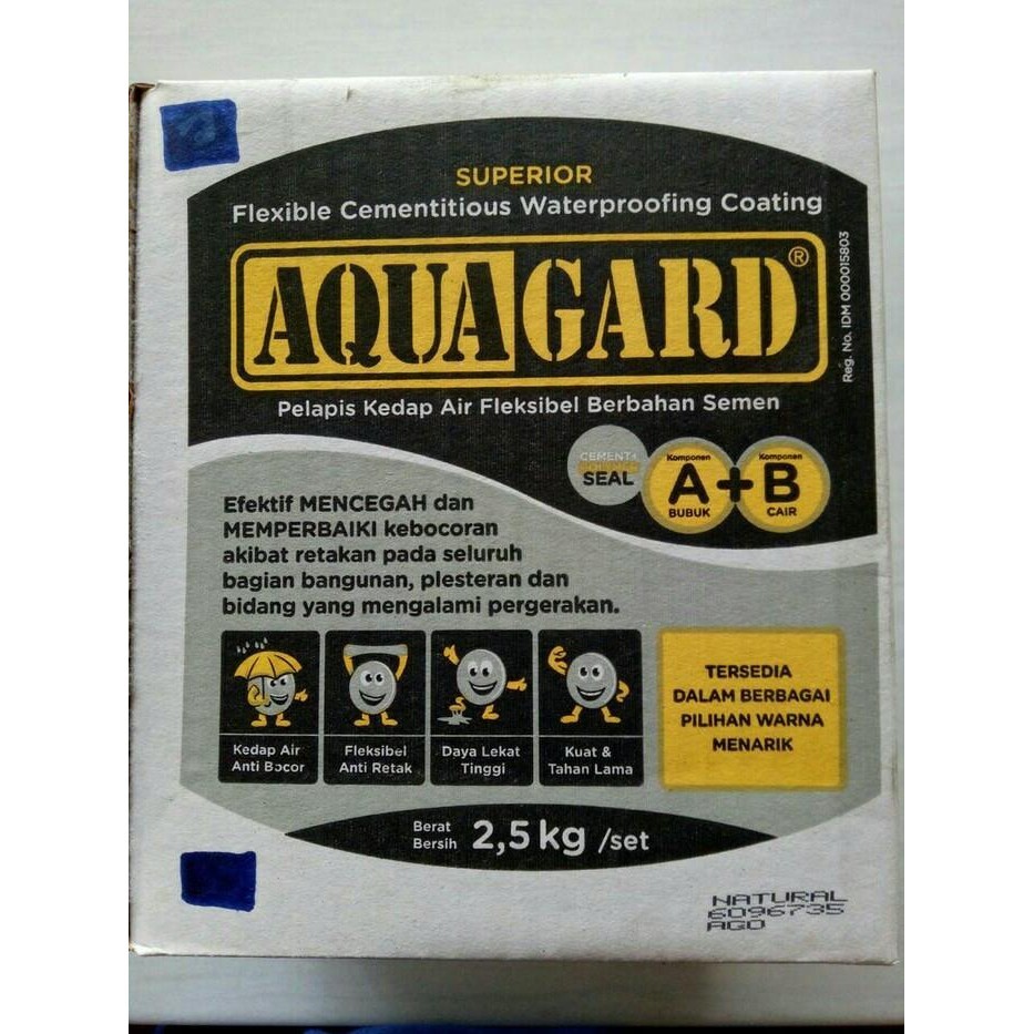 Jual AQUAGARD PELAPIS ANTI BOCOR AQUAPROOF BISA UNTUK BAK/KOLAM | Shopee Indonesia