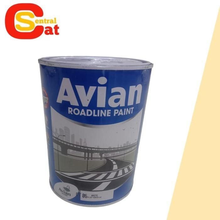 Jual CAT AVIAN ROADLINE PAINT 1KG JALANAN MARKA JALAN BETON ASPAL KOLAM ...