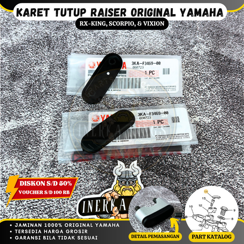 Jual Karet Lintah Tutup Raiser Stang Rx King RXK Original YGP 3KA-F3469 ...