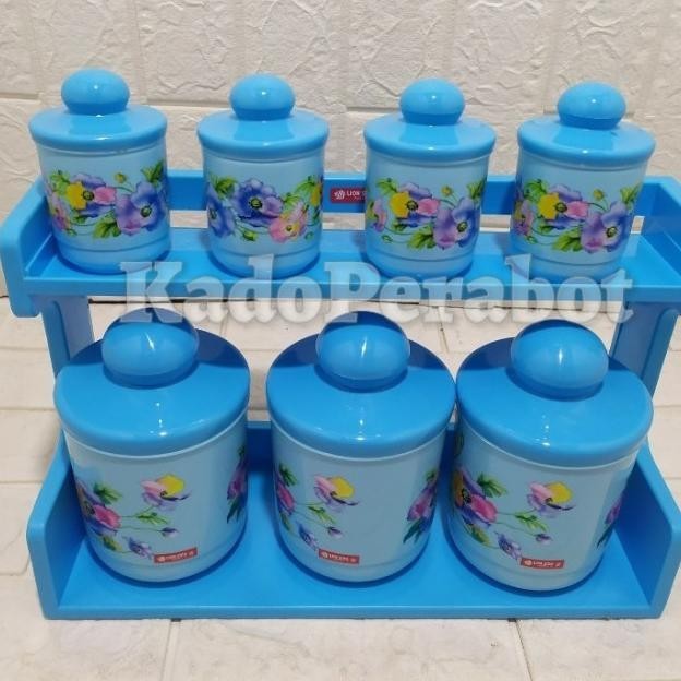 Jual rak bumbu lion star - rak bumbu dapur cantik - kitchen set KS-2 ...