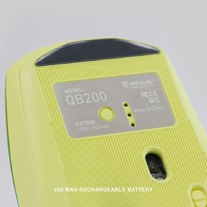 Jual Rexus QB200 / QB-200 Gaming Wireless Bluetooth Mouse Rechargable ...