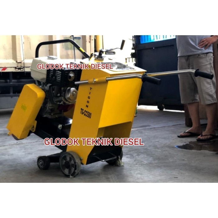 Jual Concrete Cutter Potong Aspal Beton Tigon TG CC-500 TG CC500 Bensin ...
