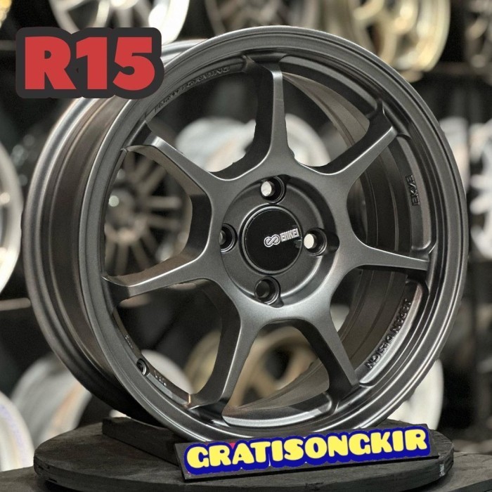 Jual VELG RACING R15 ENKEI TS 7 ET 42 RING 15 BRIO CITY JAZZ YARIS AGYA ...