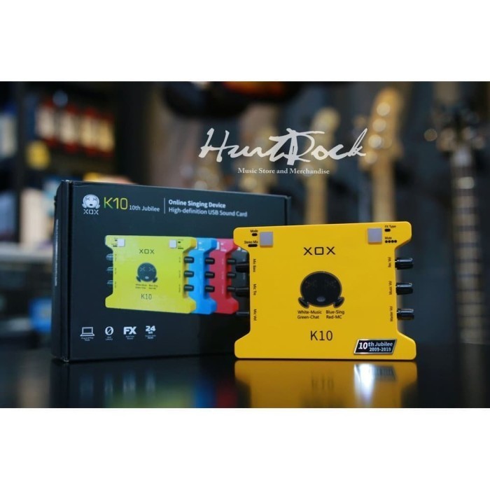 Jual Soundcard Audio Interface Recording Xox K10 | Shopee Indonesia
