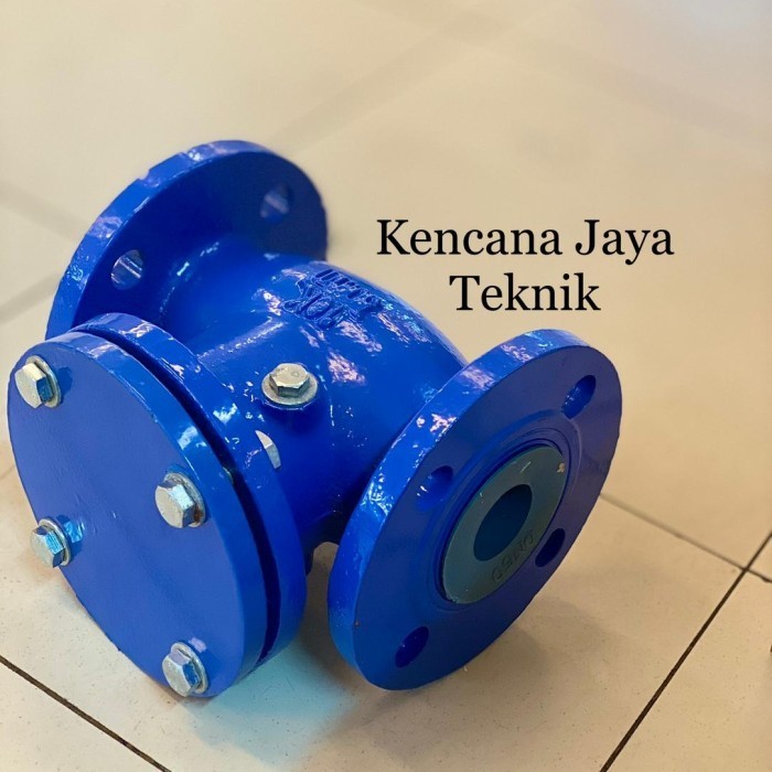Jual Swing Check Valve/Klep Tabok Cast Iron Flange Jis 10K 1 1/2" Inch Dn40 | Shopee Indonesia