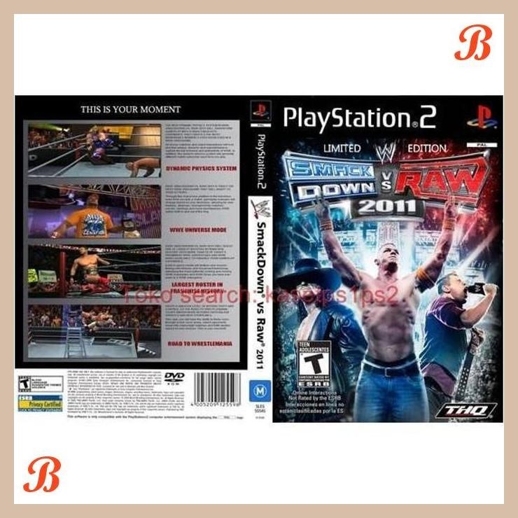 Jual | KSP | SMACKDOWN VS RAW 2011 CD PS2 - GAME PS2 - KASET PS2 ...