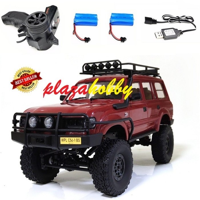 Jual WPL C54-1 UPGRADE TOYOTA LAND CRUISER LC80 4X4 2.4GHZ RTR RC CAR ...