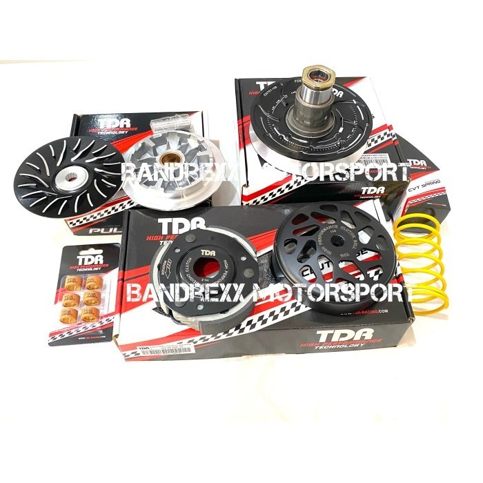 Jual CVT Upgrade KIT TDR Racing Full Spec For Aerox Connected-All New ...